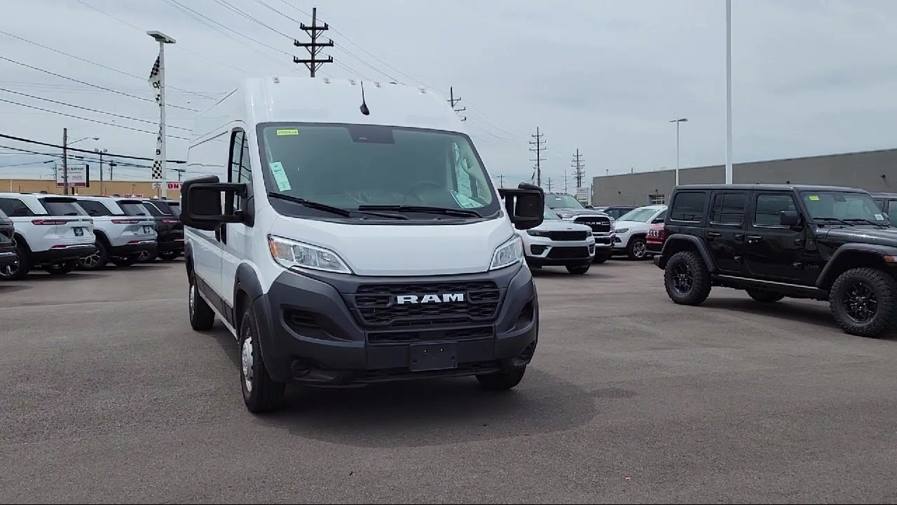 2024 Ram ProMaster 3500 High Roof 3D Cargo Van Cleveland Brunswick ...