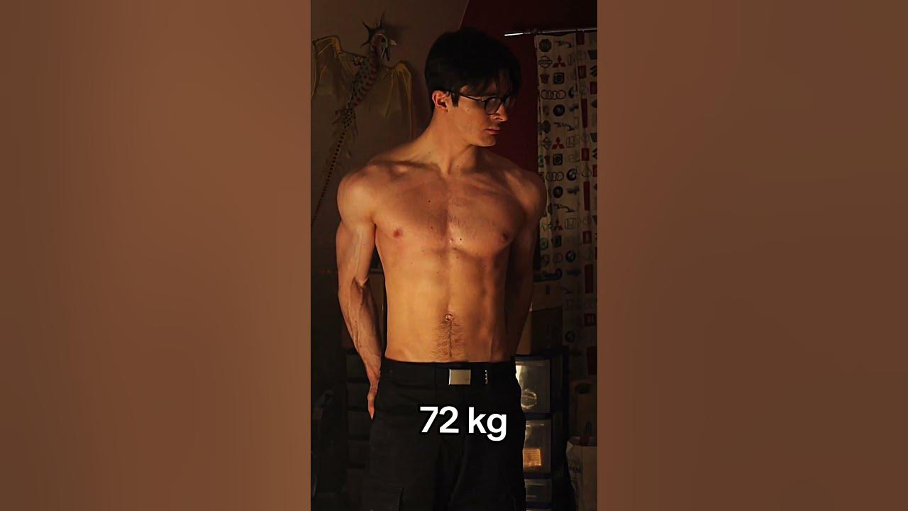 Skinny 50kg to 72kg #calisthenics #gym #gymmotivation #gymtransformation #calisthenicsworkout ...
