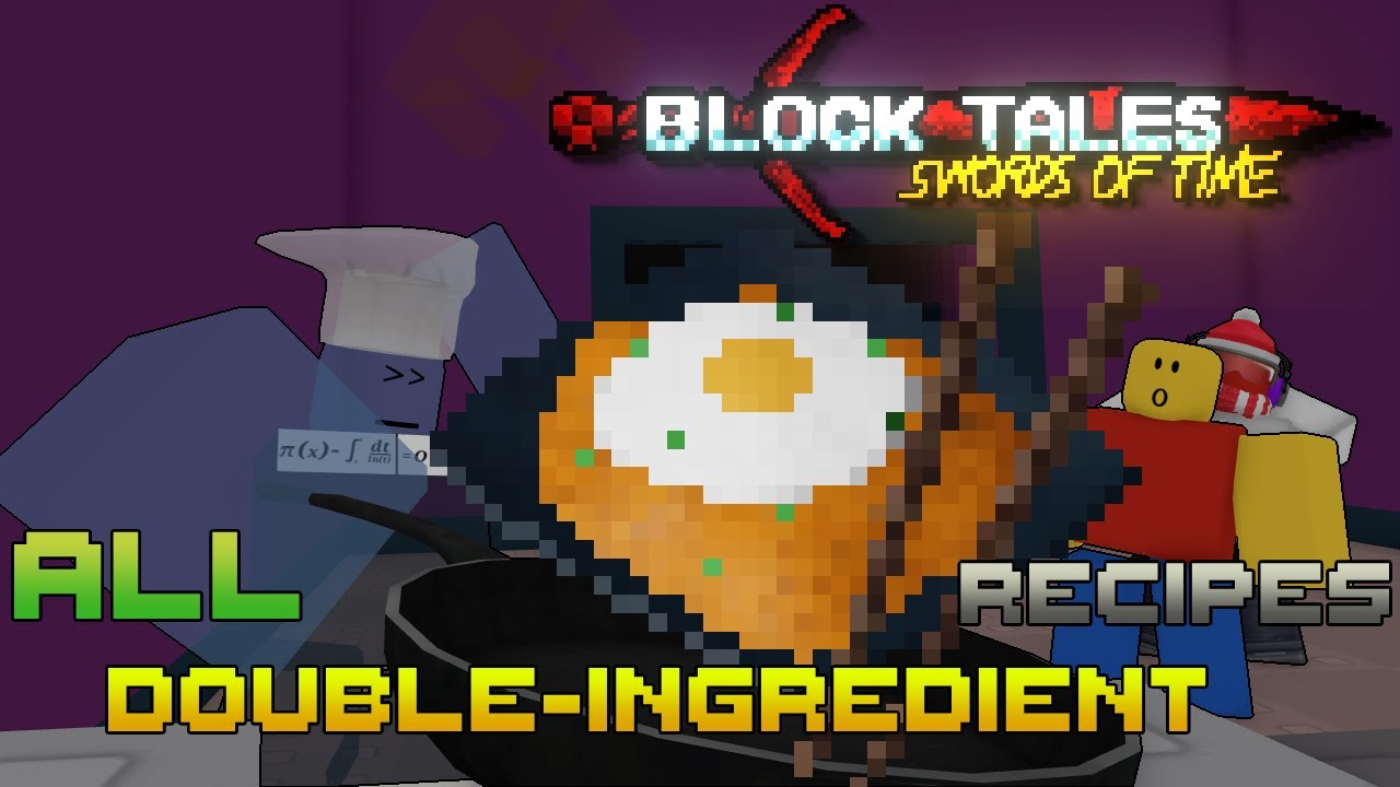 Every Double Ingredient Recipe in Block Tales Demo 4 - YouTube