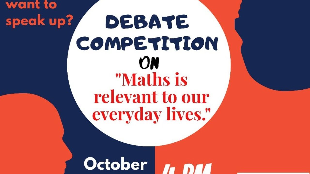 Mathematics is Relevant to our everyday lives( Debate competition ...
