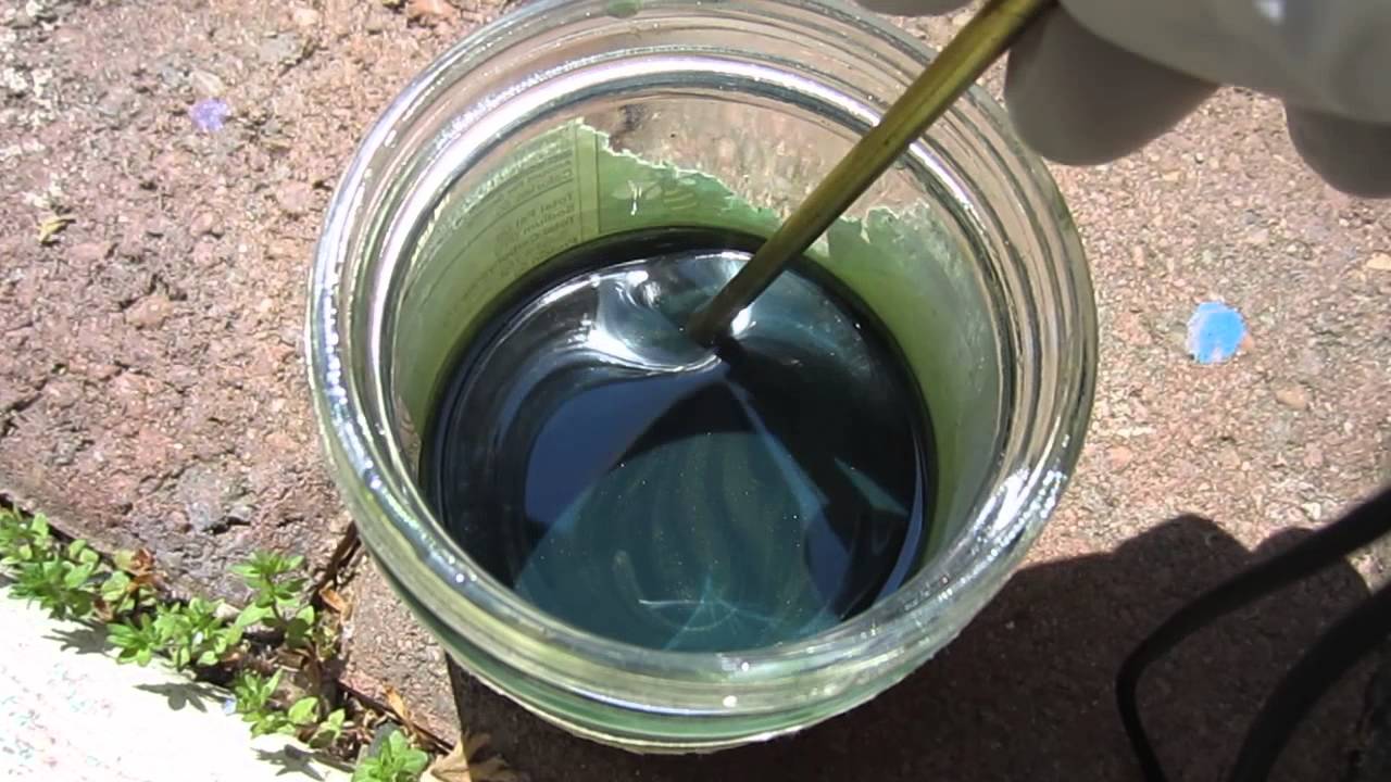 Clean Engine Oil w/ Dab of Assembly Lube - YouTube