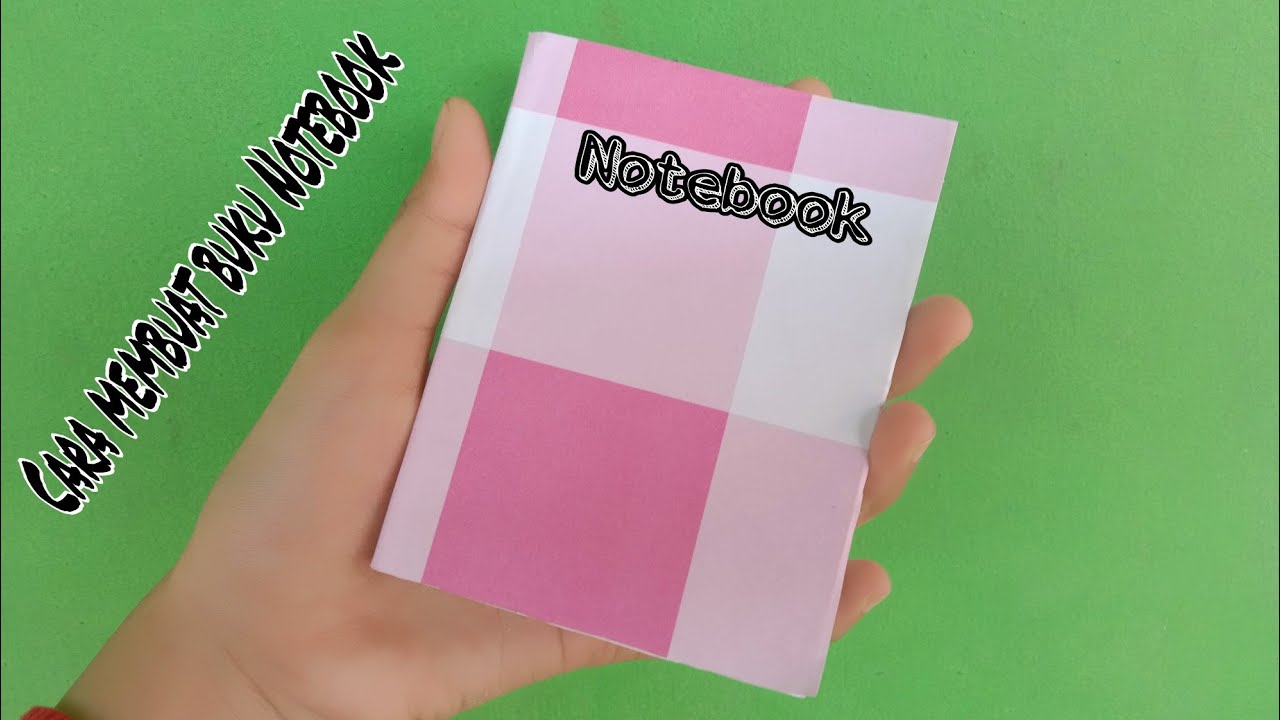Cara membuat buku mini - YouTube