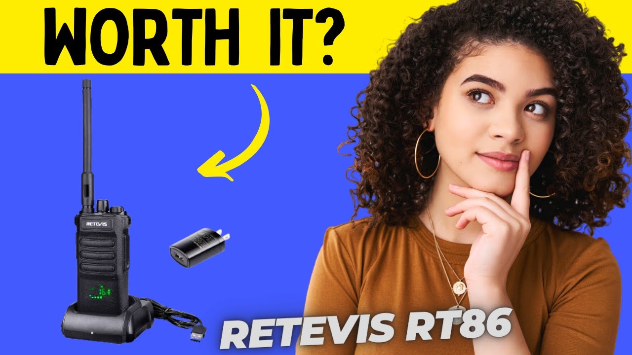 Retevis RT86 Two Way Radios | The Best Long-Range Communication Option ...