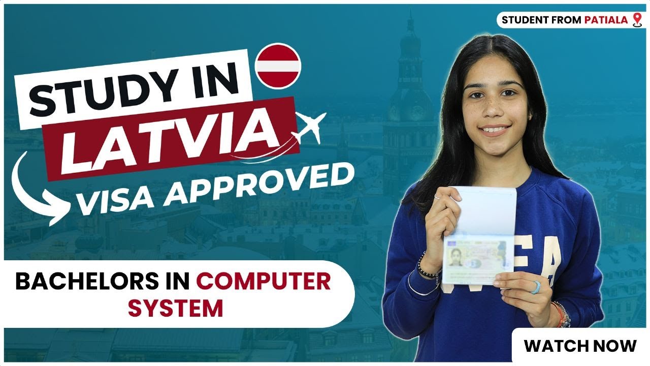 Muskan #studyabroad Study Visa Approved for Latvia | @Bachelors in CS ...
