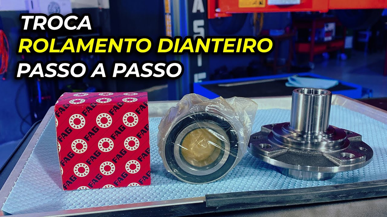TROCA ROLAMENTO RODA DIANTEIRO - PASSO A PASSO - YouTube