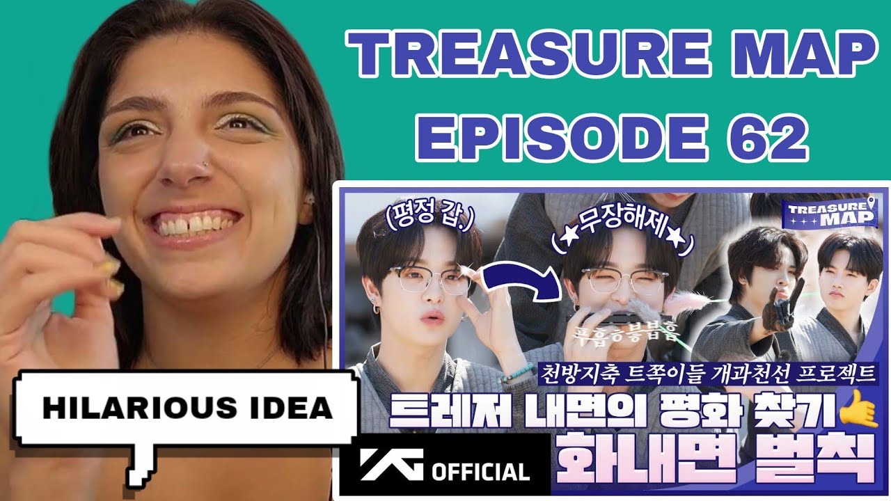 [TREASURE MAP] EP.62 🌿 Finding inner peace 🤙 Punishment for getting angry | TREASURE REACTION ...