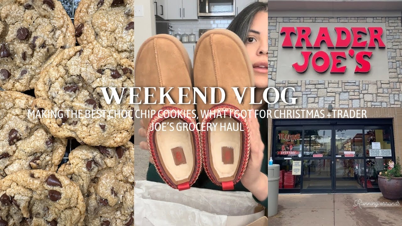 WEEKEND VLOG| what I got for Christmas haul, best chocolate chip cookie ...