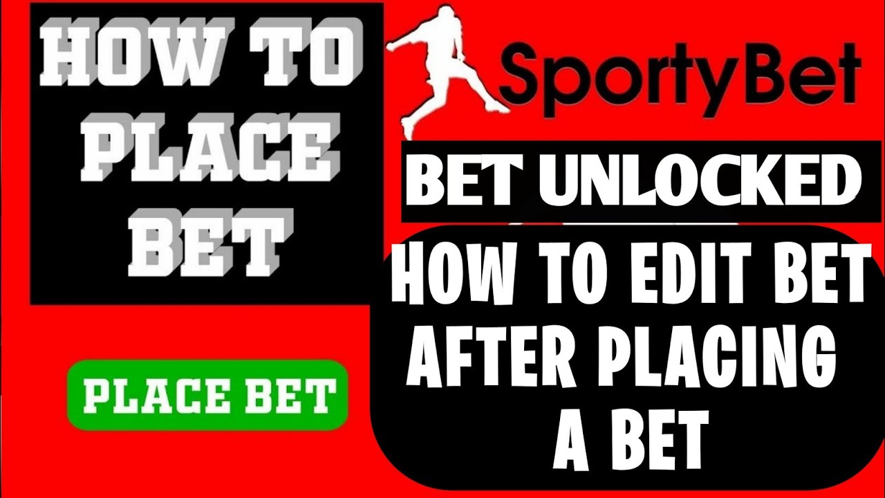 How to Edit a bet after stake| How to change a bet option after you ...
