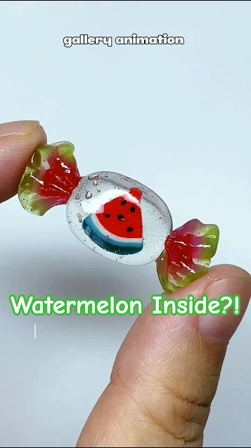 DIY Candy Wrapper with Watermelon Inside?! 🍉😲 #fruit #funny #watermelon ...
