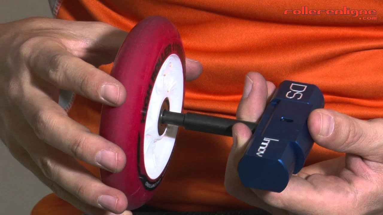 Fonctionnement de l'extracteur de roulement DS Innov - YouTube