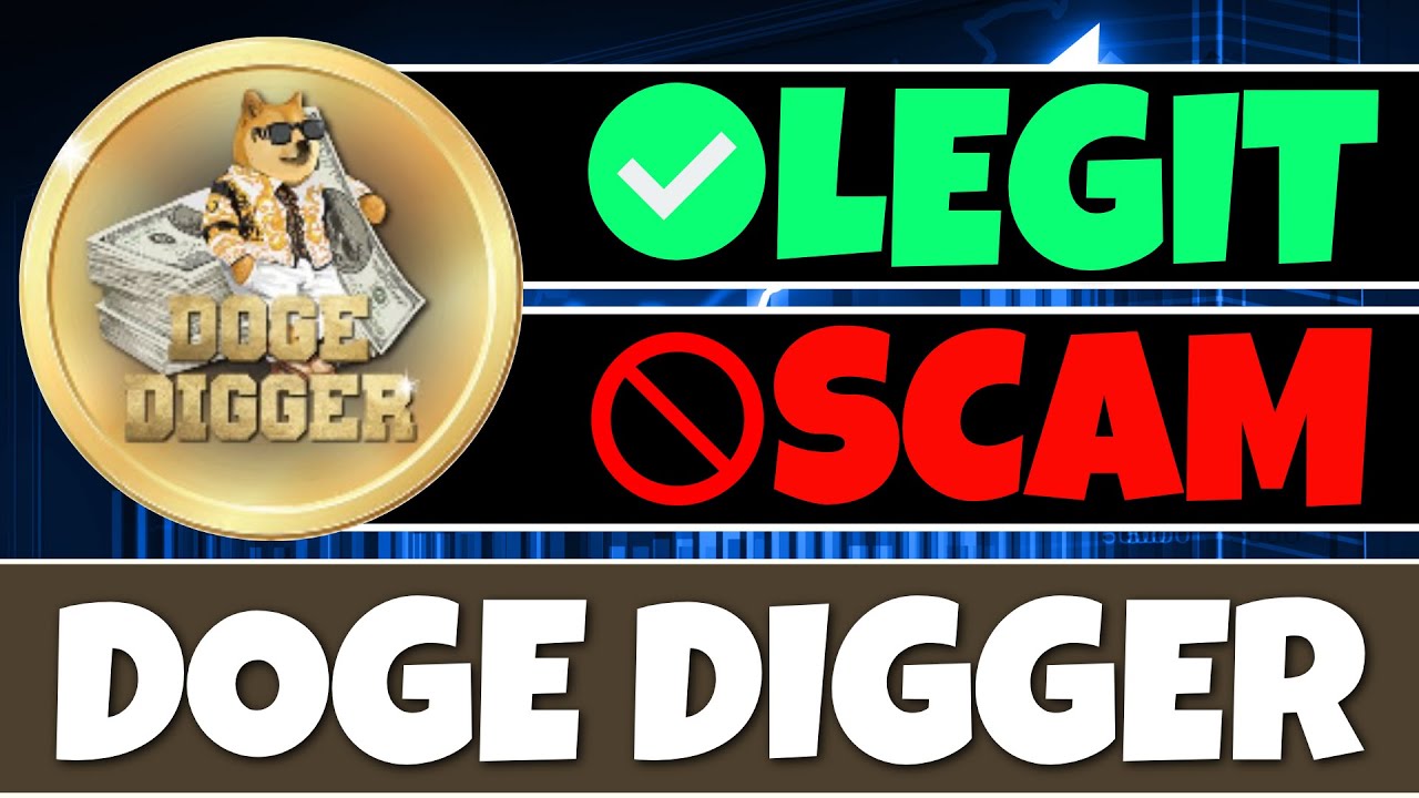 DOGE DIGGER TOKEN REVIEW FOR BEGINNERS: IS IT LEGIT OR SCAM? - YouTube