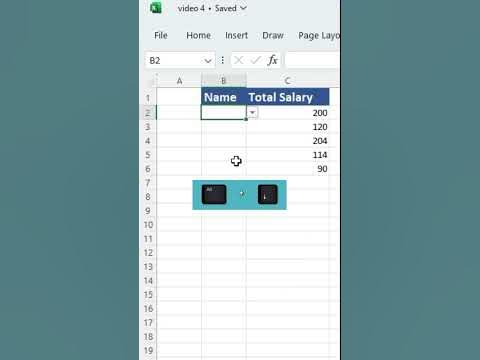 Shortcuts to quickly expand drop-down list | Shortcut to open dropdown ...