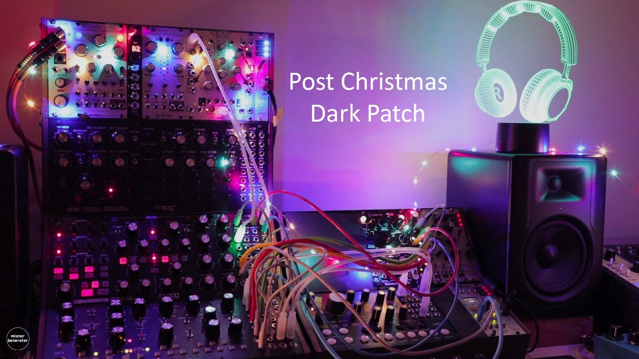 Post Christmas Dark Patch | Moog plus friends ambient - YouTube