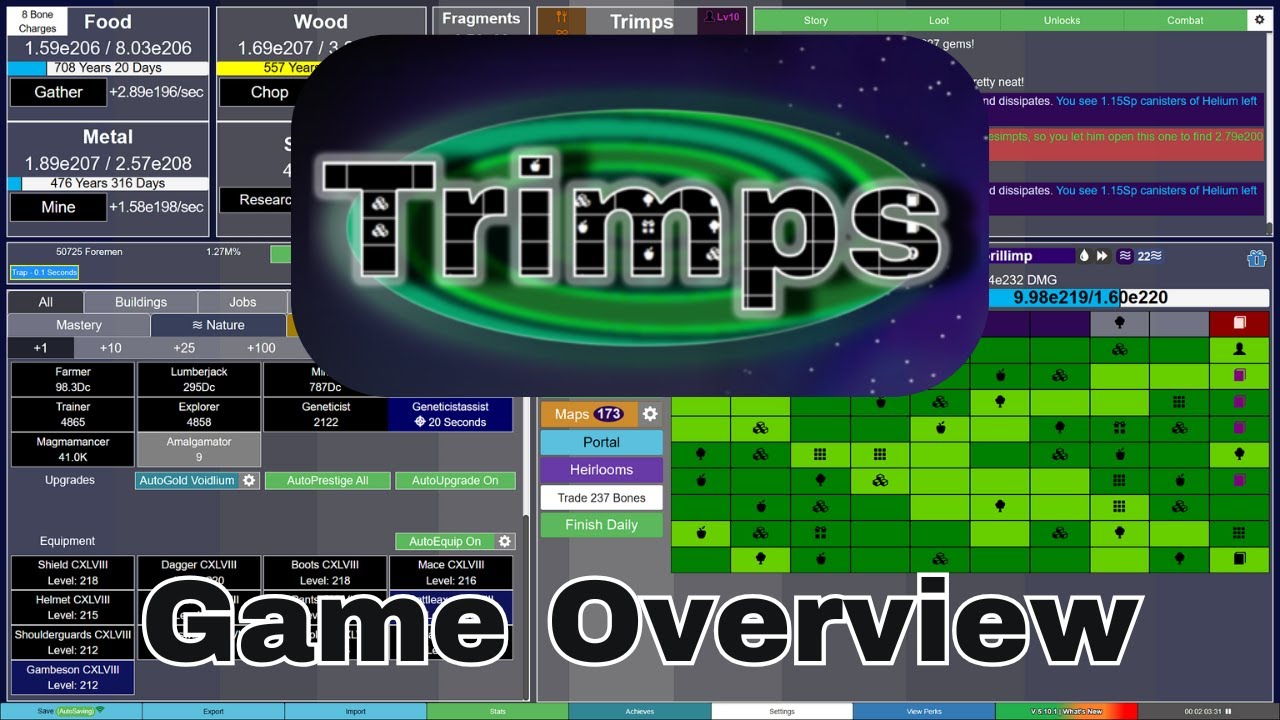 Trimps - Game Overview - YouTube