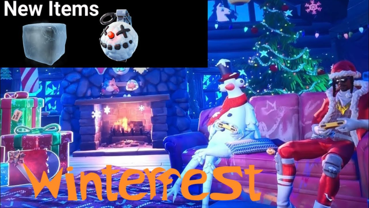 Fortnite: Chapter 6 Winterfest Update! - YouTube