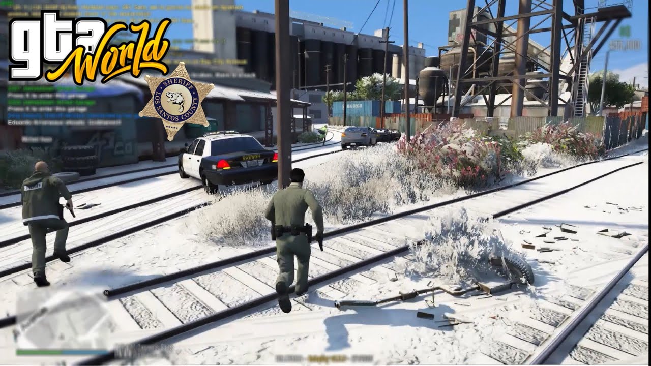 [GTAW] LSSD Deputy Eddie Arceneaux pursuit after a gang shootout in ...