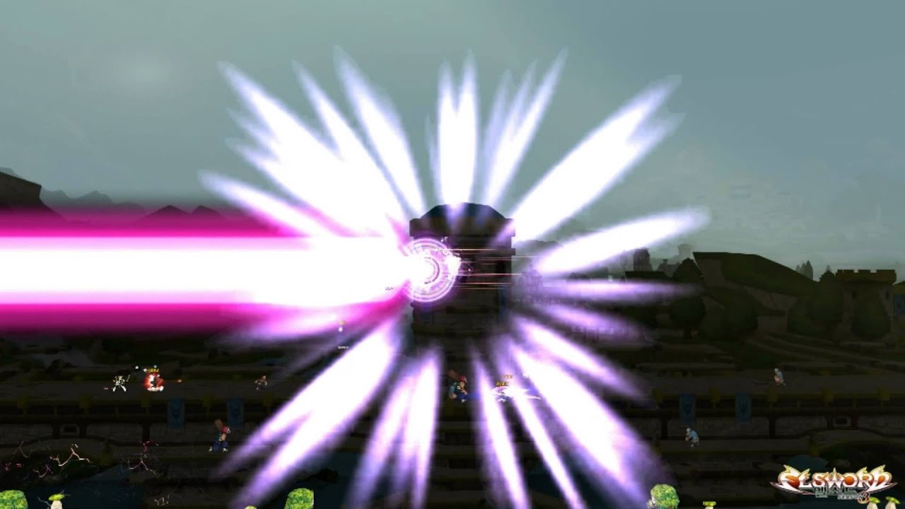 [Elsword] Void Princess hyper active skill：Abyss Angkor - YouTube