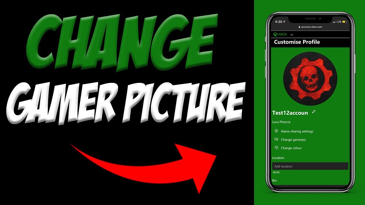 How To Change Xbox Gamerpic on Phone | How to Change Xbox Profile ...