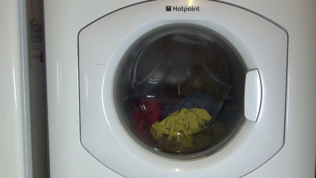 Hotpoint First Edition HVL211: Program G : Colourfast Synthetics 50'c ...