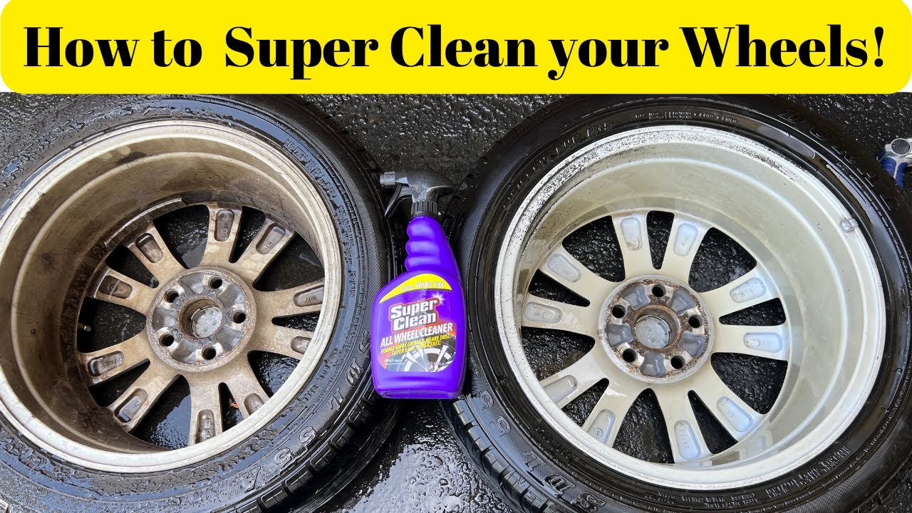 How to clean your wheels like professional car owner! Best affordable ...