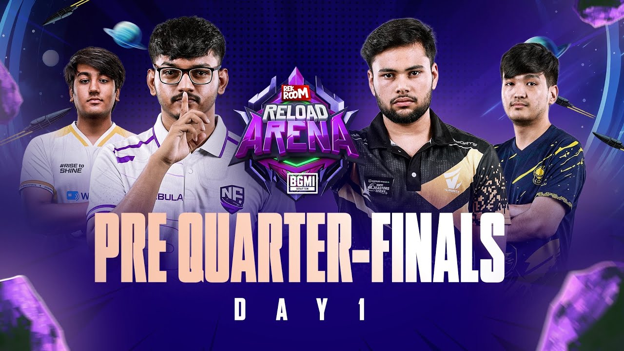 Reload Arena Pre Quarter-Finals Grp 1 | K9, M4 & Reckoning top teams of ...
