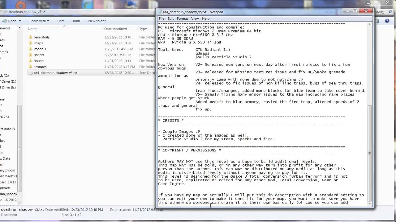 Packing a .pk3 with winrar (easy stuff) - YouTube