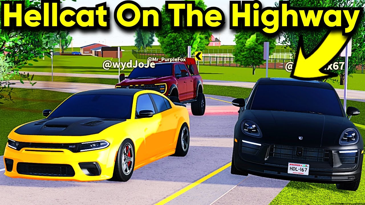 TAKING MY HELLCAT ON A HIGHWAY SPECIAL RP IN GREENVILLE! - YouTube