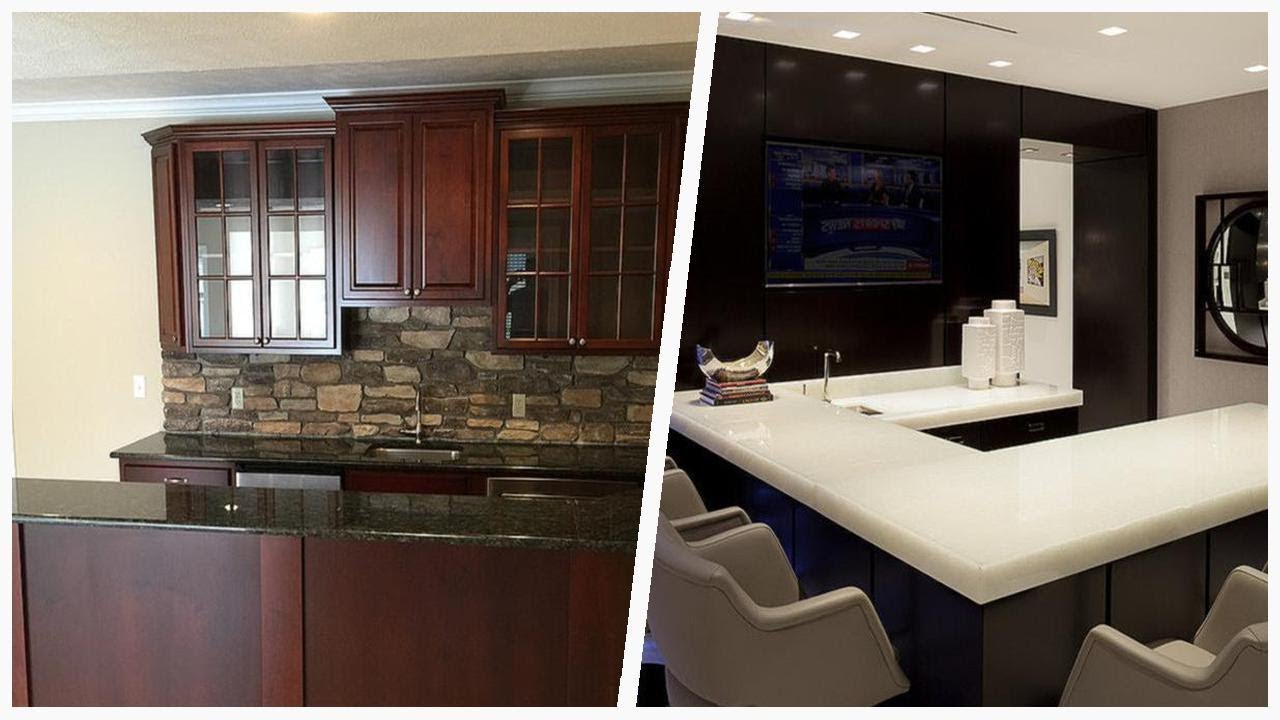 75 U-shaped Home Bar With Quartzite Countertops Design Ideas You'll ...