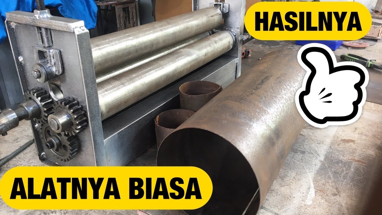 Membuat Roll Plat Manual - YouTube