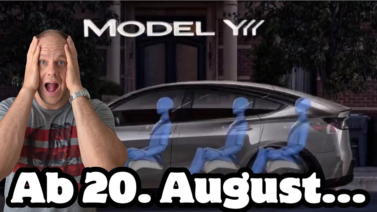 🤩 Es geht los: Tesla Model Y L‼️ Infos zu Reichweite, Akku, Gewicht ...
