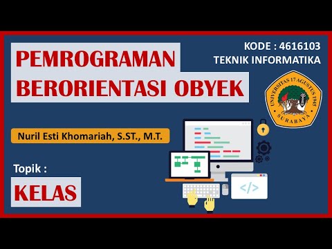 Materi Online - Kelas / Class - Pemrograman Berorientasi Obyek PBO JAVA Netbeans - YouTube