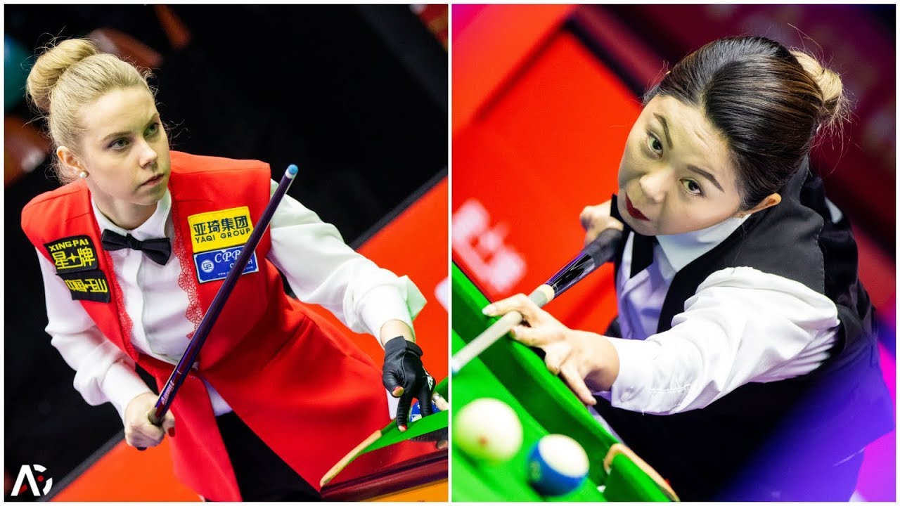 2019 Chinese Pool World Championships 中式台球世錦賽│Margaret Fefilova vs Kim ...