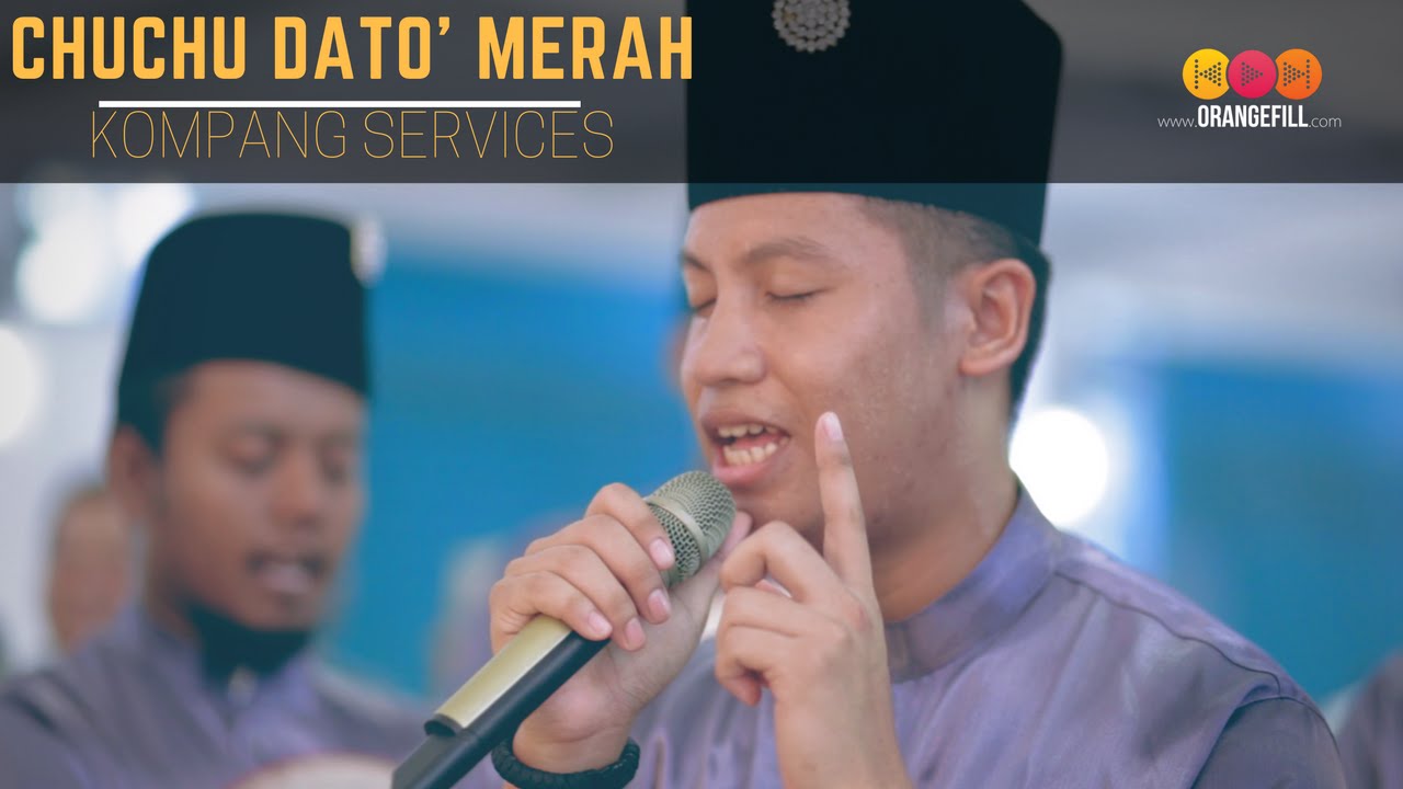 Cucu Datok Merah - Kompang Services - YouTube
