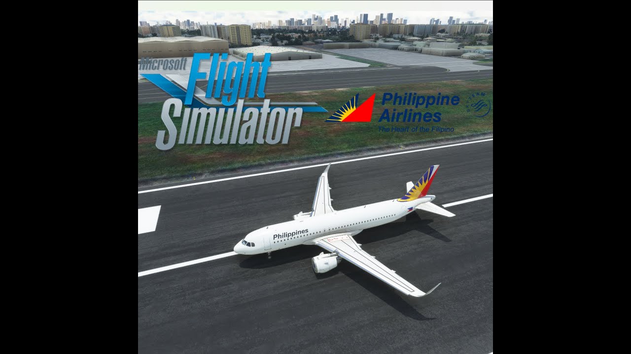 Philippine Airlines Manila (flight Sim) - YouTube