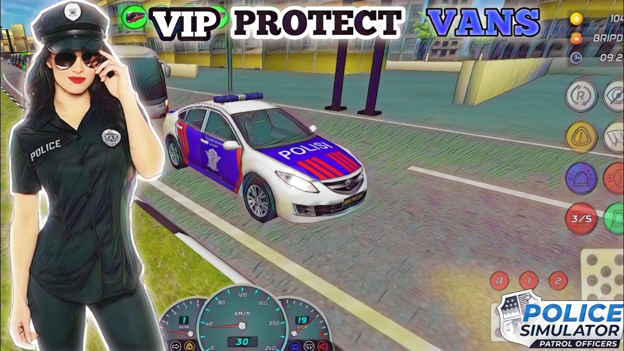 Vip Tour Bus protocol AAG Police Simulator Patrol Officers - YouTube