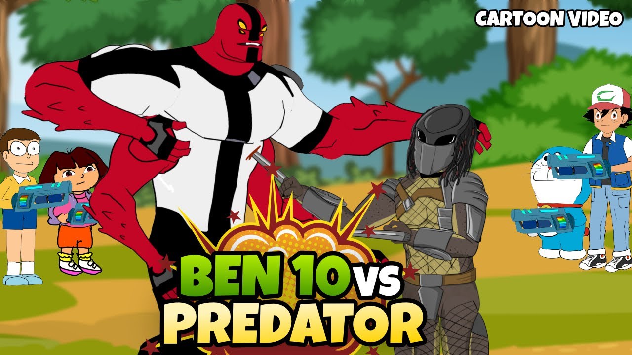 Ben 10 vs Predator » Friends [Ep.11] » Dora bujji meets ben 10 ,Ash ...