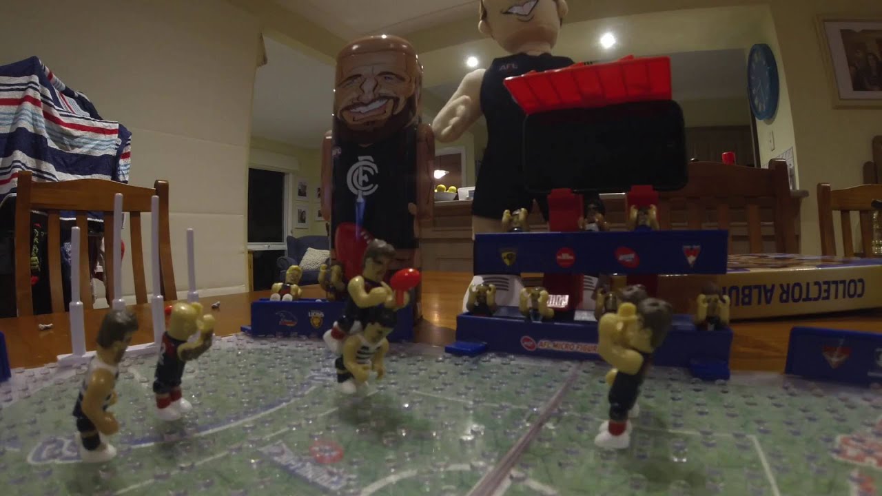 AFL Micro Figures Stop Motion Highlights 2 | Best Marks - YouTube