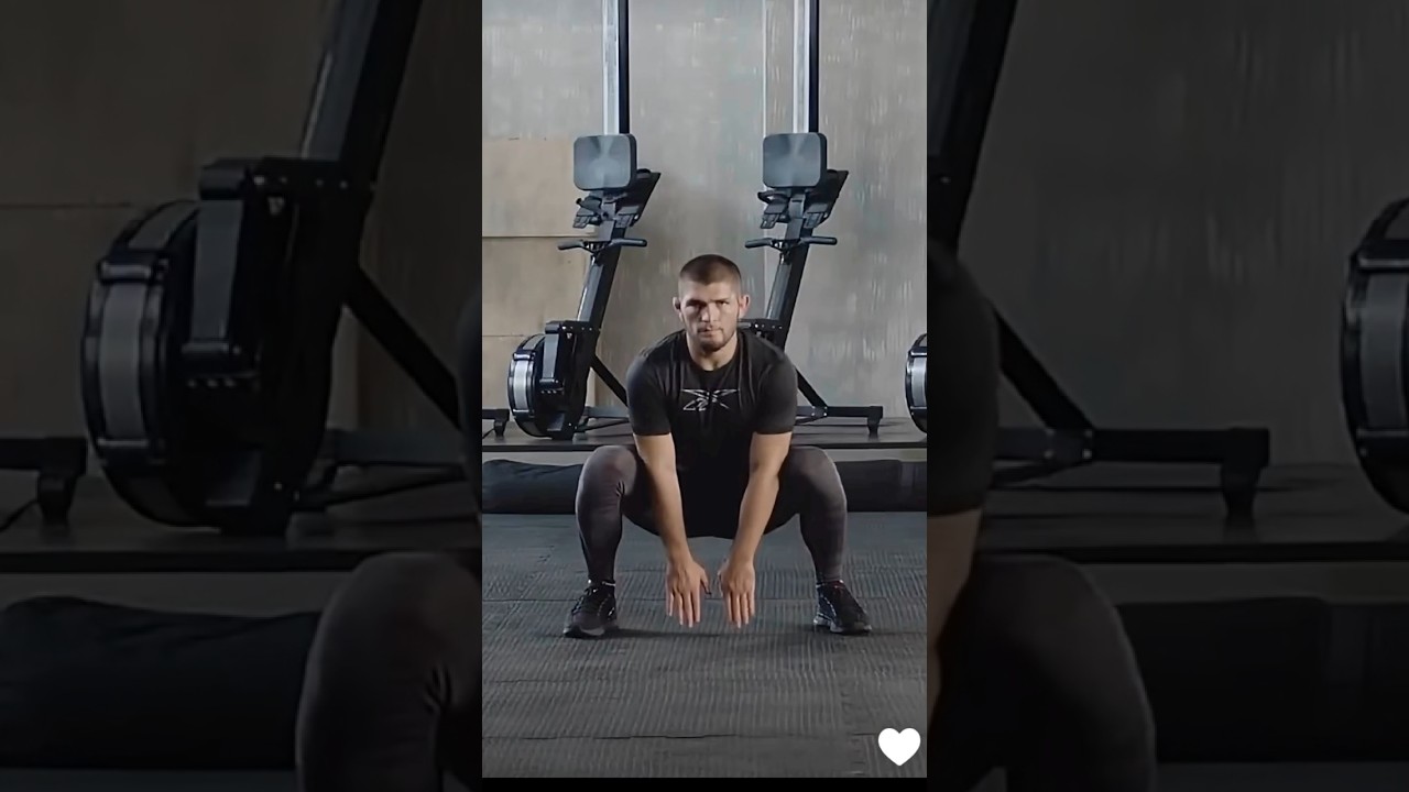 khabib nurmagomedov workout routine for before the #fight - YouTube