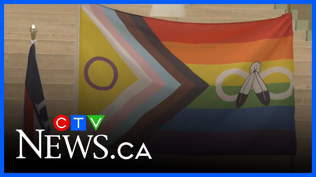 Edmonton unveils flag for 2 Spirit and Indigenous LGBTQQIA+ Awareness ...