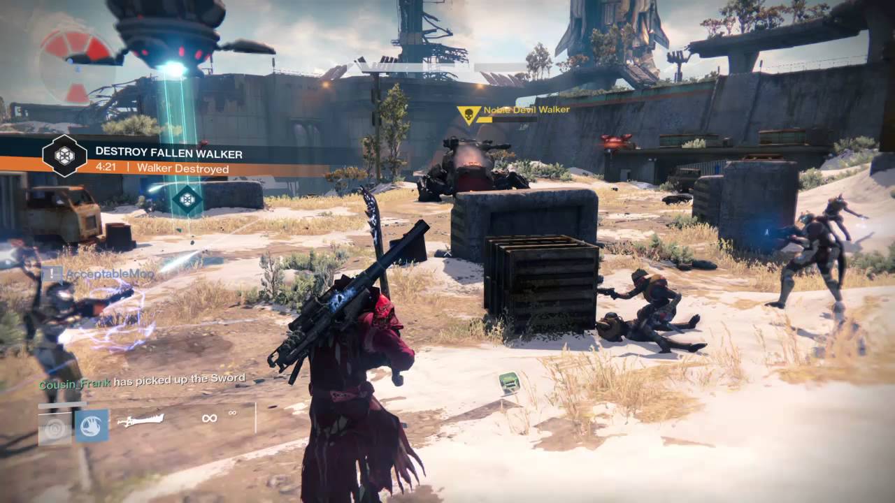 Fallen Walker Killed By Knight's Cleaver - YouTube