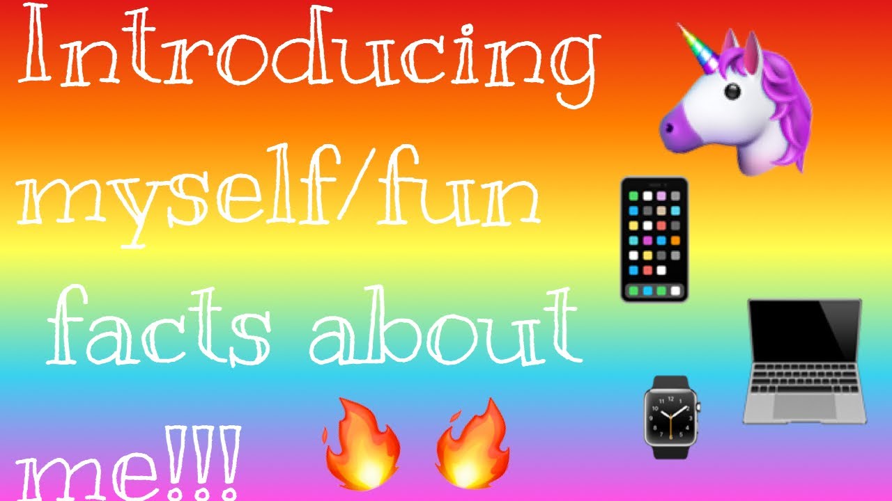 Introducing myself/ 6 fun facts about me!!! - YouTube