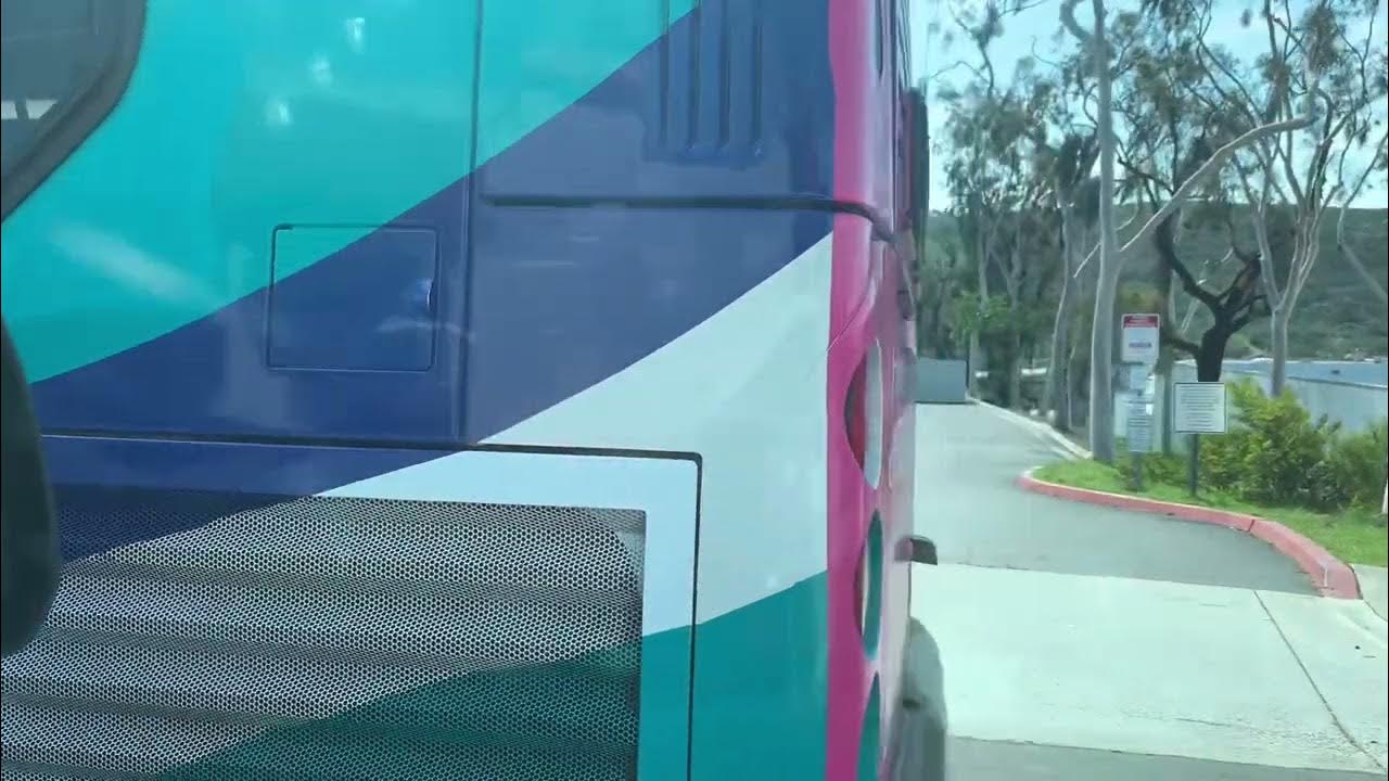 Ocbus NCTD Breeze Amtrak Coaster And Sprinter At San Clemente And Oceanside 2/21/23 - YouTube