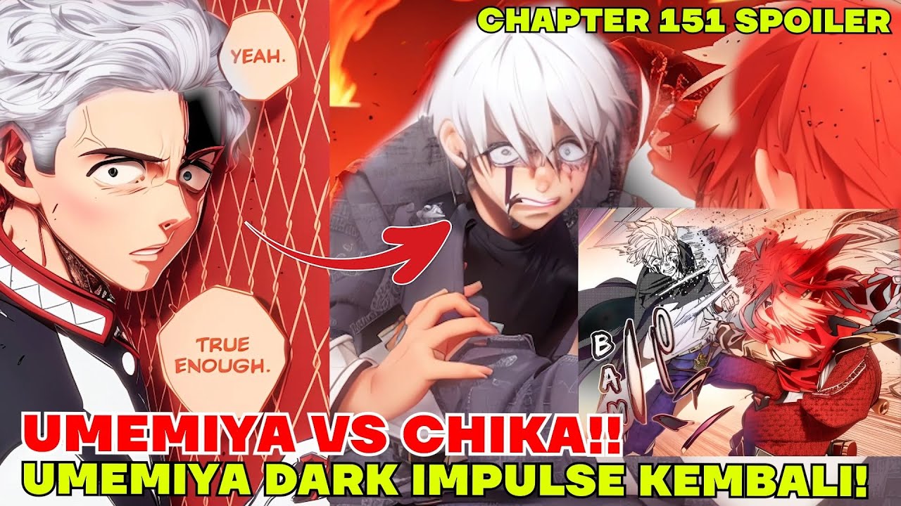 WINDBREAKER TERBARU - UMEMIYA VS CHIKA ! KEKUATAN ASLI UME KELAS 1 ...