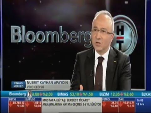 VİKO by Panasonic CEO'su Nusret Kayhan Apaydın- Bloomberg HT TV Finans Merkezi Programı