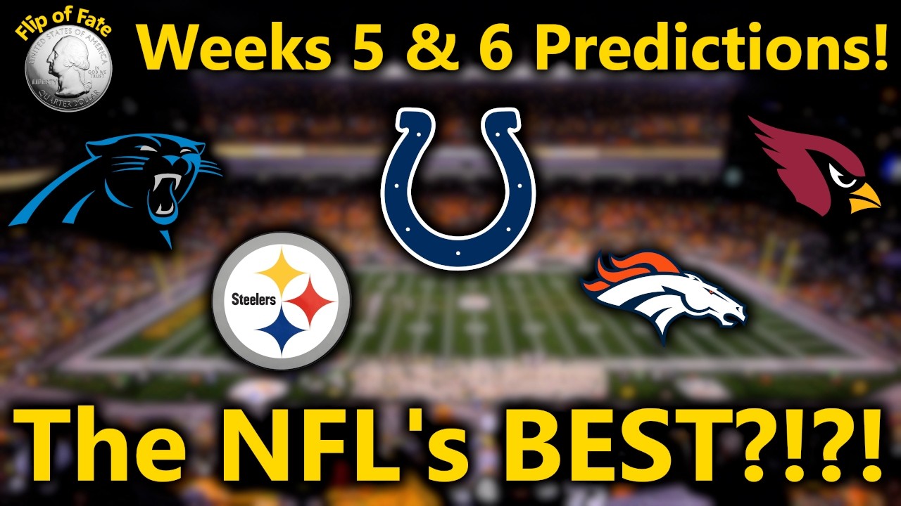 THE NFL IS FALLING APART FROM CHAOS!!! | NFL Weeks 4 & 5 Predictions ...