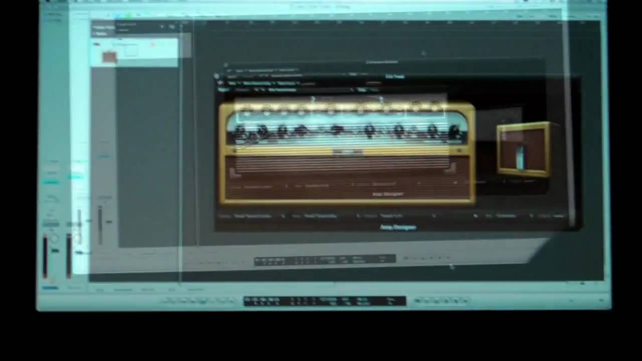 Pro Studio World Tour 2009：Logic Studio「Amp Designer」DEMO - YouTube
