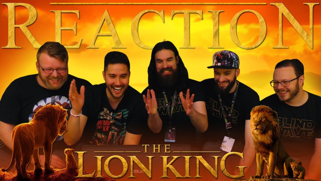 The Lion King Official Trailer REACTION!! - YouTube