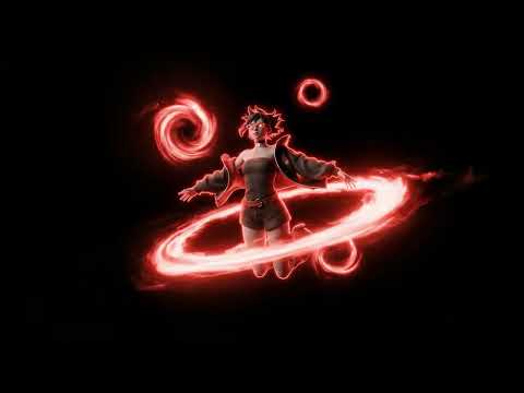 Sarada Uchiha (Boruto) – Mangekyō Sharingan Awakening | 3D Loop (Black Screen) 4K