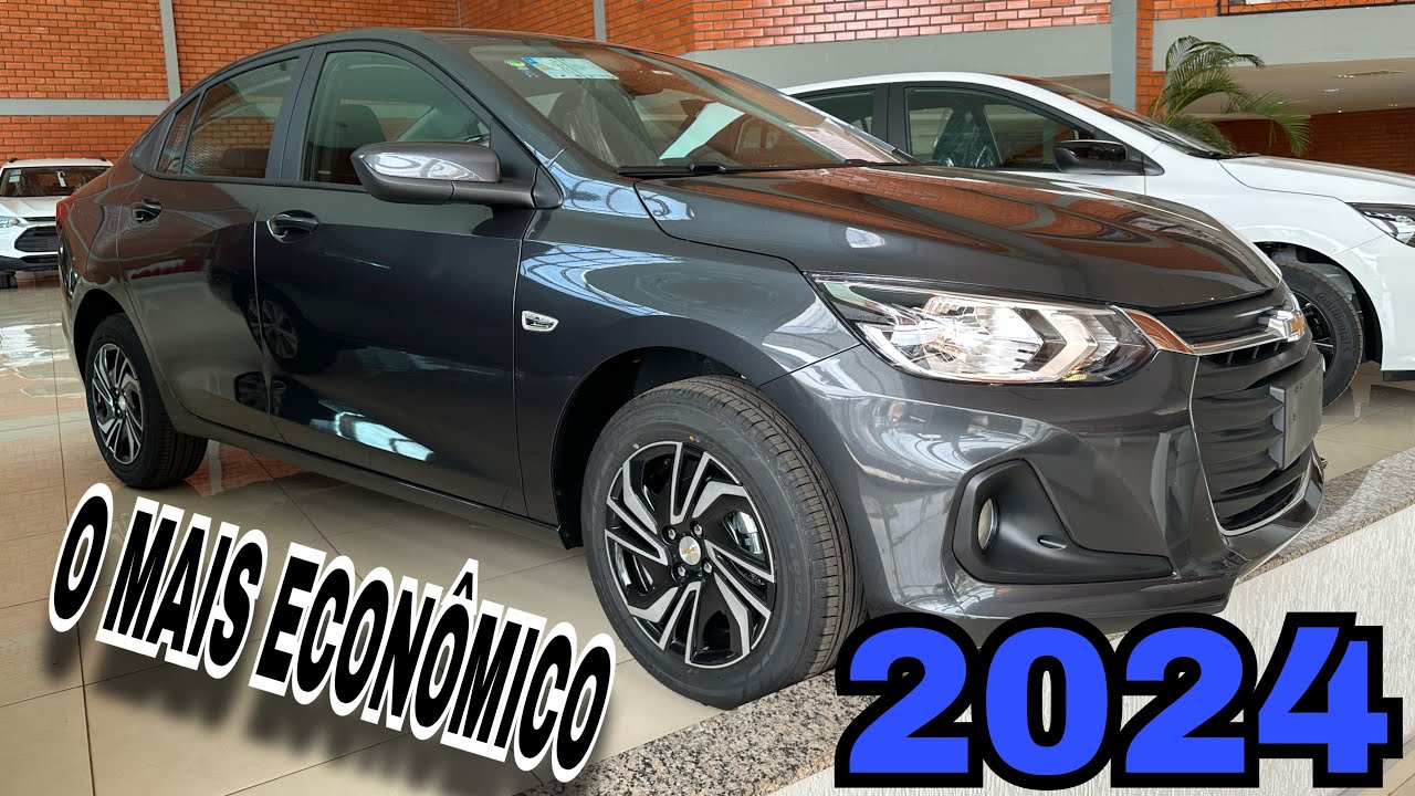 CHEVROLET ONIX SEDAN LT 2024 ASPIRADO EM DETALHES l FAZ 18KM POR LITRO ...