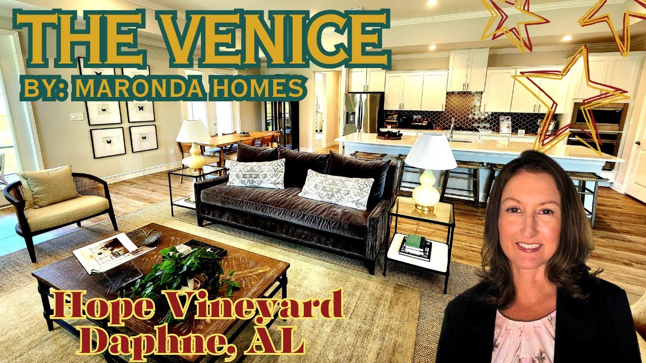 Tour The Venice Model Home At Hope Vineyard In Daphne, Alabama By ...